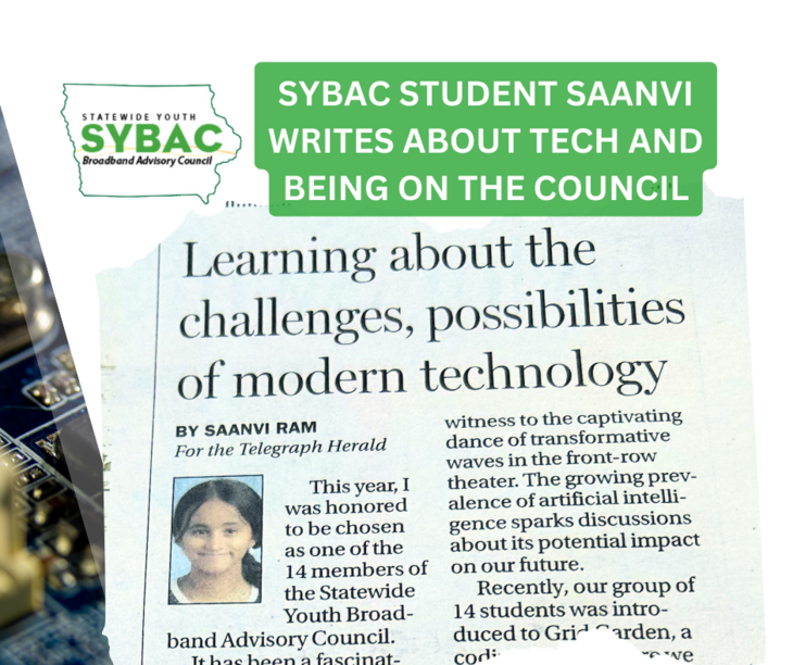 Student Writes About SYBAC Experience in Telegraph Herald | Iowa ...