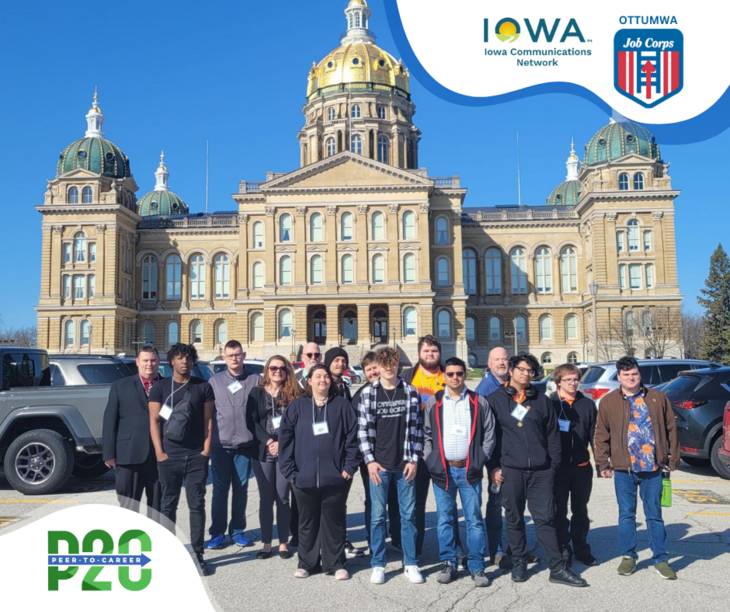 Network Cable Installation Trainees Visit the ICN and Statehouse | Iowa ...