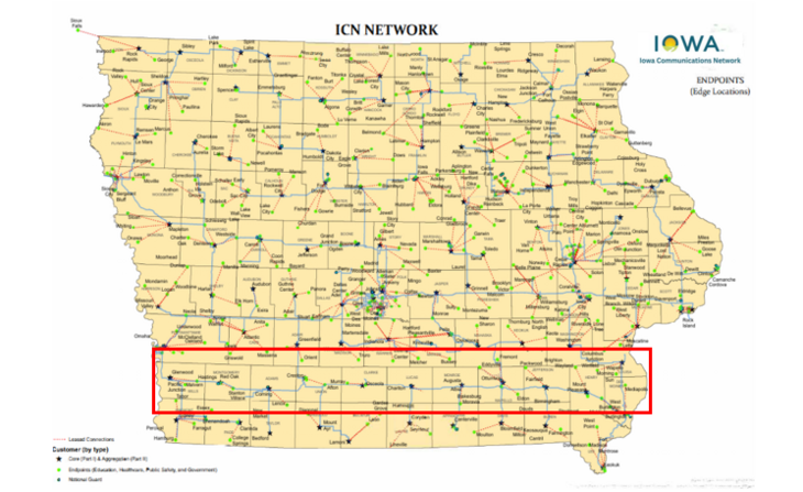 ICN Completes Southern Tier Network Upgrade | Iowa Communications Network